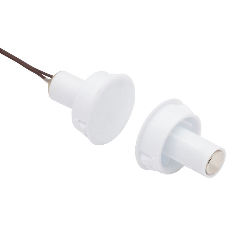 Buy N78 Recessed 1" Ptf Closed Loop Switch/Magnet Set For Steel/Wood Doors, Wire Leads | Nascom